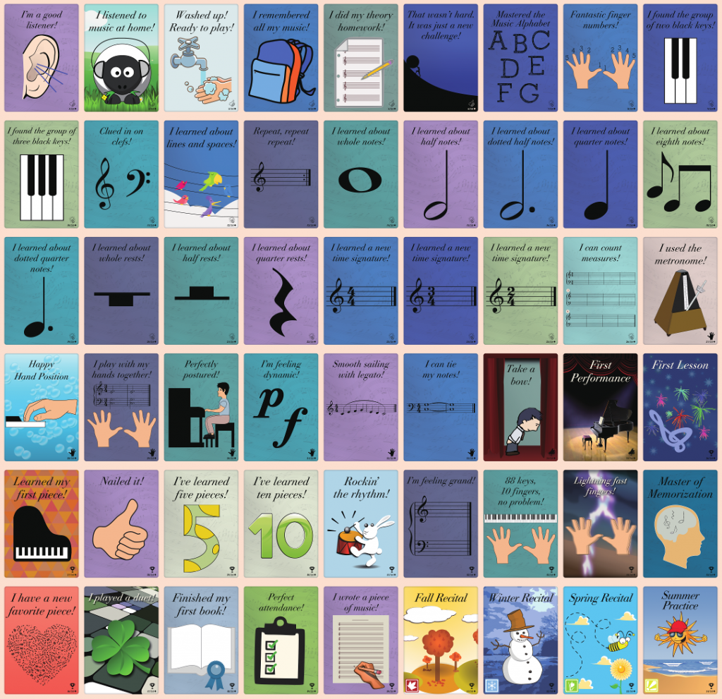 Bravo Badges™ Primer Level – Music Teacher Warehouse